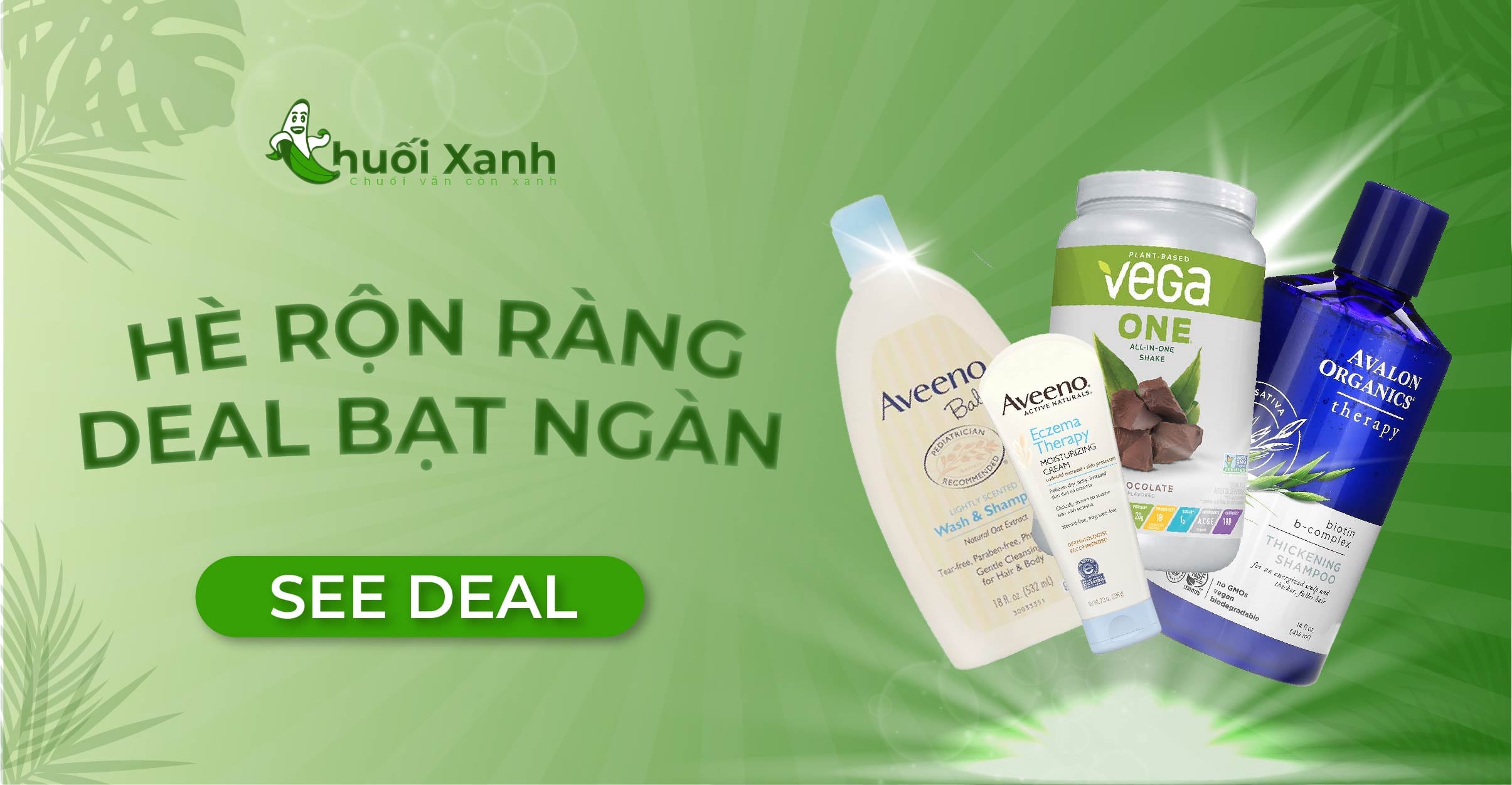 Homepage Redeal Grid - Chuối xanh