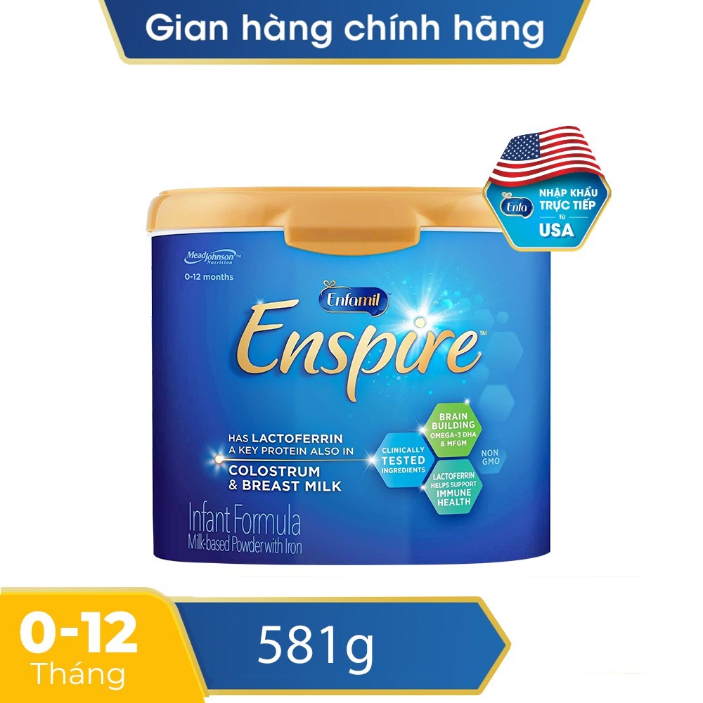 Sữa bột Enfamil Enspire Infant Formula 581g
