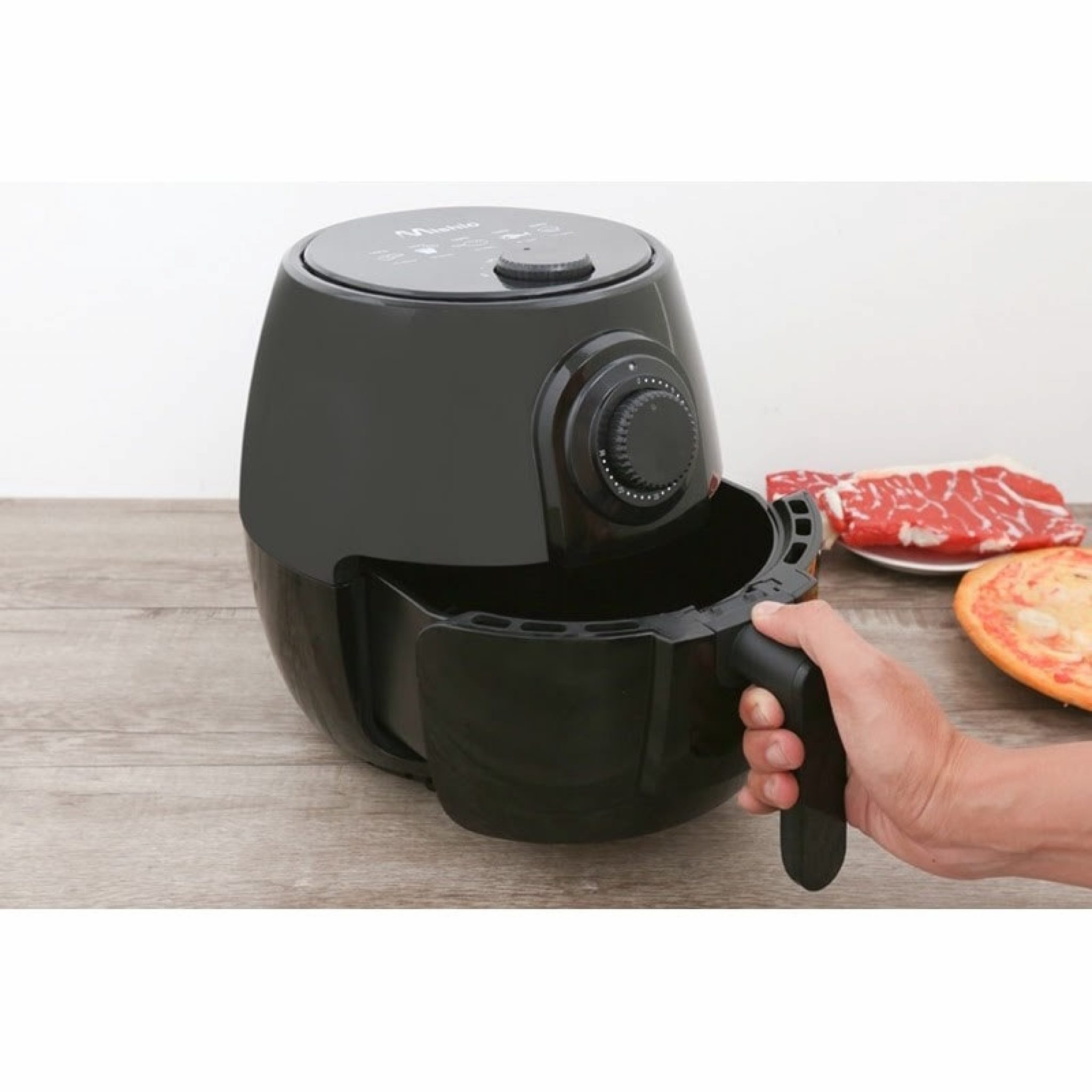 Nồi chiên không dầu Mishio MK01 cao cấp, hiện đại với thiết kế sang trọng