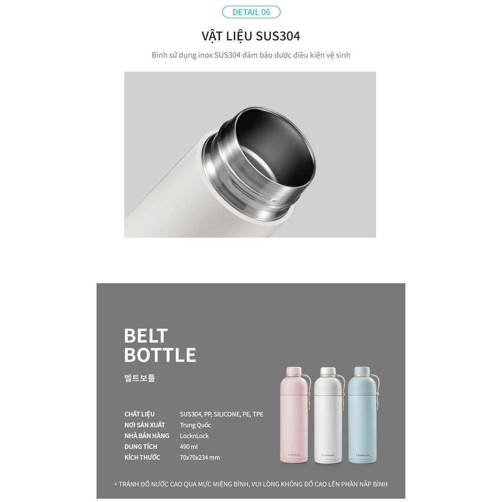 Bình giữ nhiệt Lock&Lock Belt Bottle 490ml - LHC4267 (3 màu)